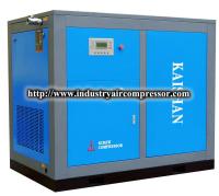 China Standard efficiency screw 10 HP air compressor Low rotation IP54 rated for sale