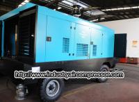 China AC powered oil free screw air Compressor portable for mining 27m³/min 20 bar for sale