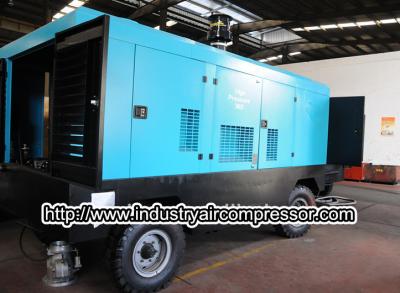 China AC powered oil free screw air Compressor portable for mining 27m³/min 20 bar for sale