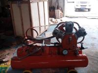 China Energy saving Quiet piston AC powered air compressor 2m3/min 140L 0.5 Mpa for sale