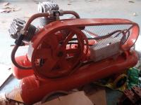 China Diesel engine driven industrial piston air compressor with low oil consumption for sale