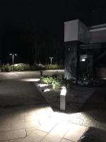 China High Efficiency COB LED Bollard Lights , Outdoor Aluminum Lawn Pathway Lights for sale