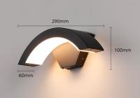 China Customized Waterproof Outdoor Wall Lamp Sconce Modern For Villa Home Lighting for sale