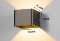 China 220V Outdoor LED Wall Mounted Lights , Waterproof Up And Down Lights Solar Charging for sale