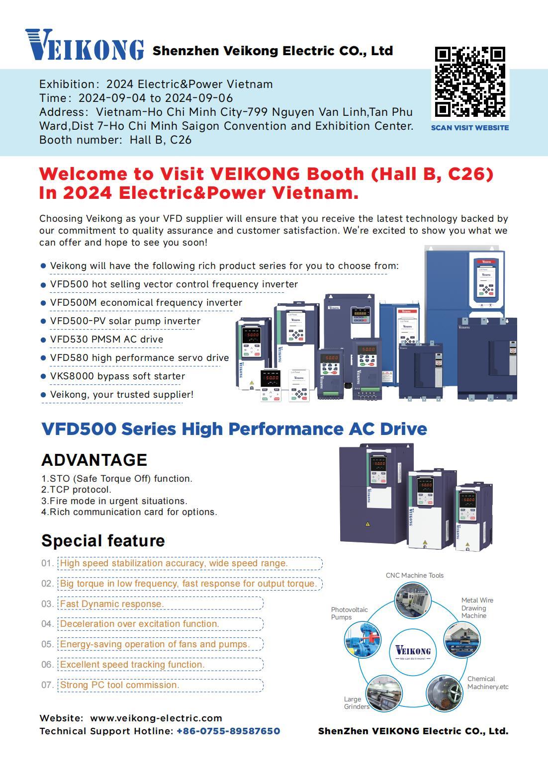 VEIKONG VFD will attend the exhibition in Vietnam