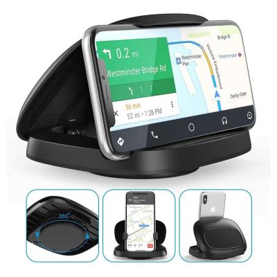 China Magnetic Dashboard Car Phone Holder With 360 Degree Rotation for sale