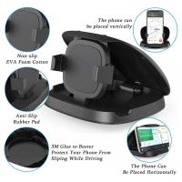 China Magnetic Dashboard Car Phone Holder With 360 Degree Rotation for sale