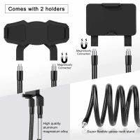 China 118cm Aluminum Phone Holder Bed Gooseneck Mount 360 Degree Rotating for sale