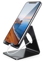 China Universal Aluminum Folding Desktop Phone Stand For 4 Inch 8 Inch Telephone for sale