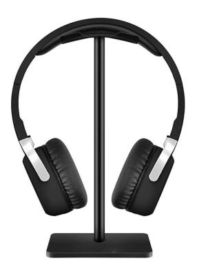 China Anti Scratch Desk Gaming Headphone Stand 23cm Aluminum Base for sale