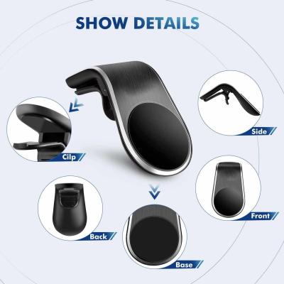 China Hands Free Heavy Duty Magnetic Phone Mount Universal Air Vent OEM ODM for sale