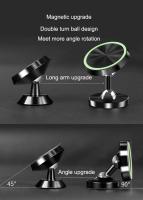 China Dashboard Magnetic Car Phone Mounts Shockproof 35x40mm Adjustable 360 for sale