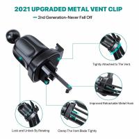 China Air Vent 4pcs N50 Magnetic Car Phone Mounts Vent Clip Double Lock for sale