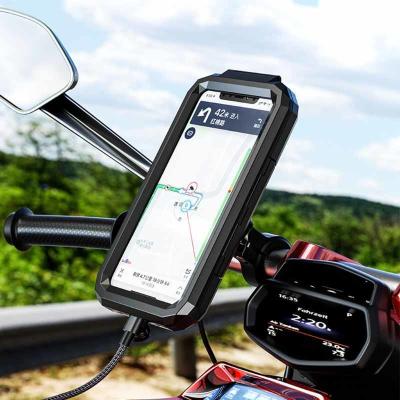 China 360 Adjustable Motorbike Phone Mounts Waterproof handlebar mobile holder ODM for sale