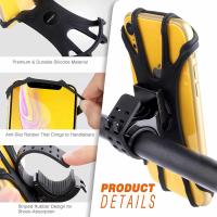 China RoHS quad lock motorbike mount Waterproof Cell Phone Holder For Motorcycle for sale