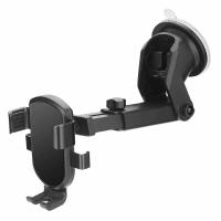 China Long Arm Windshield Car Phone Mount universal iphone stand 16.5cm with for sale
