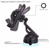 China Non Slip Car Dashboard Phone Mount Suction Cup Clip For 4.7in Phones for sale