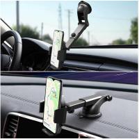 China One Button Release Car Dashboard Phone Mount 7.6in Telescopic Arm for sale