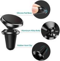 China Strong N52 Magnetic Car Phone Mount Air vent Aluminium Alloy RoHS approved for sale