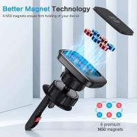 China Hook Clip windshield phone mount Air Vent N50 Magnetic Mobile Holder For Car for sale