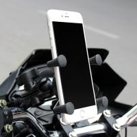 China Adjustable Handlebar Motorbike Phone Mounts For 3 Inch 7 Inch Cell Phone for sale