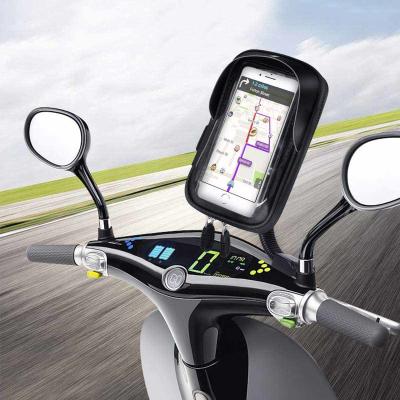 China Universal Silicone Motorbike Phone Mounts 6 Inch Motorcycle Gps Holder for sale