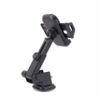 China PU Gel Universal Retractable Dash Mount Cell Phone Holder 63mm Width for sale