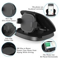 China Magnetic Base Car Dashboard Phone Mount 6.8 Inch Anti Slip 360 Degree Rotate for sale