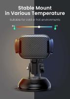China Windscreen Car Dashboard Phone Mount Suction Cup 76mm Long Arm for sale