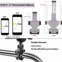 China Motorcycle Motorbike Phone Mounts Rearview Mirror Mount Stand RoHS Approved for sale