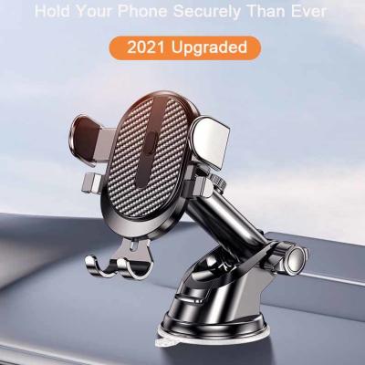 China Air Vent Circular Dashboard Mobile Phone Stands Scratch Prevention 70mm Dia for sale
