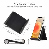 China Anti Scratch Foldable Desktop Phone Tablet Stand Adjustable Angle 8.5cm for sale
