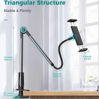 China 360 Flexible Lazy Cell Phone Gooseneck Holder Long Arm tablet pc mount RoHS for sale