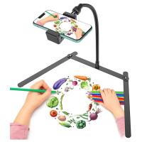 China RoHS Overhead Flexible Gooseneck Phone Holder For Live Streaming Drawing for sale