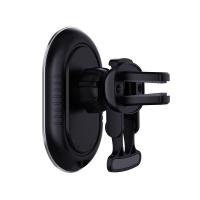 China Portable Qi Magnetic Wireless Car Charger Mount 15W for car dashboard for sale