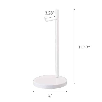 China Aluminum Alloy Portable Gaming Headset Holder 9.25 Inch Height Non Slip Base for sale