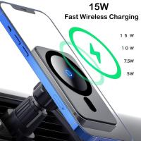 China 15W Magsafe Phone Mount With Charger for sale