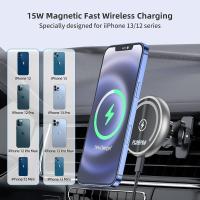China IPhone 13 MagSafe Magnetic Wireless Car Charger 15W For Air Vent for sale