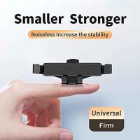 China ABS PVC Multifunctional Phone Holder Shockproof Car Air Vent Mount 90mm width for sale