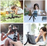 China Universal multifunctional lazy phone holder Adjustable Selfie Stick Stand 20cm height for sale