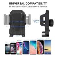 China Hook Clip Air Vent Cell Phone Holder Lightweight 140g Adjustable for sale