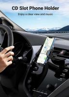 China Auto Lock Car Cd Slot Cell Phone Holder Universal For 4.7inch Samsung Galaxy for sale