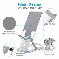 China Universal Adjustbale Folding Desktop Phone Stand Aluminum 2cm thick for sale