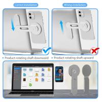 China Slim Portable Magsafe Phone Mount Foldable Laptop Holder RoHS Approved for sale