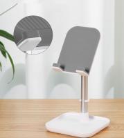 China Alu Alloy ABS Silicone Cell Phone Stand For Desk Adjustable for sale