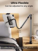China Phone Tablet Holder Gooseneck Mount Clamp Flexible Lazy Long Arm for sale
