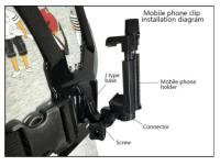 China Rotatable Smartphone Chest Mount Harness Strap Holder for sale