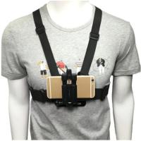 China Rotatable Smartphone Chest Mount Harness Strap Holder for sale