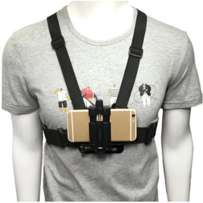 China Rotatable Smartphone Chest Mount Harness Strap Holder for sale