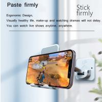 China Adjustable Folding Desktop Phone Stand With Sucker / Telescopic Arm for sale